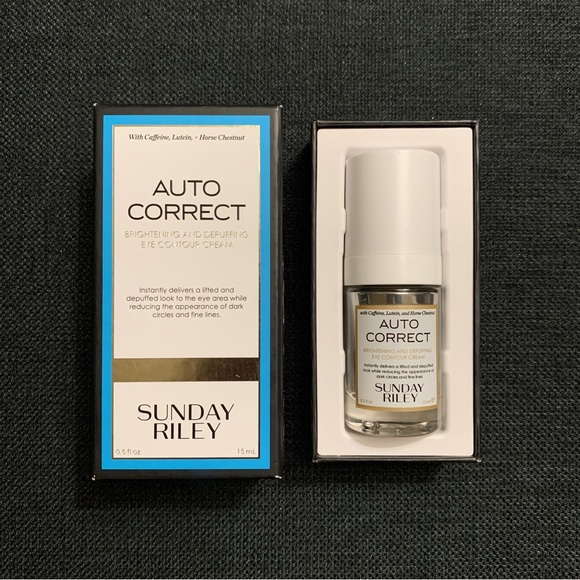 Sunday Riley | Skincare | New Sunday Riley Auto Correct Eye Contour ...